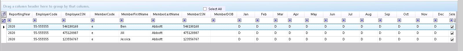 Standard AQ - ACA Companion Declination Export – Avionte Classic
