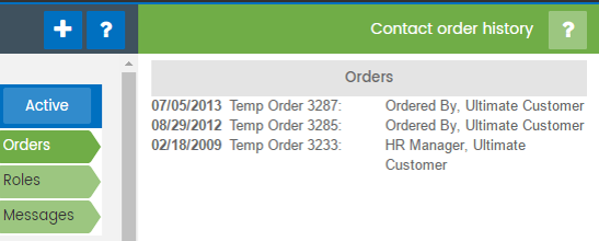 Contact Card Overview – Avionte Classic