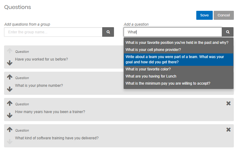 Admin - Application Workflows - Interview Questions – Avionte Classic