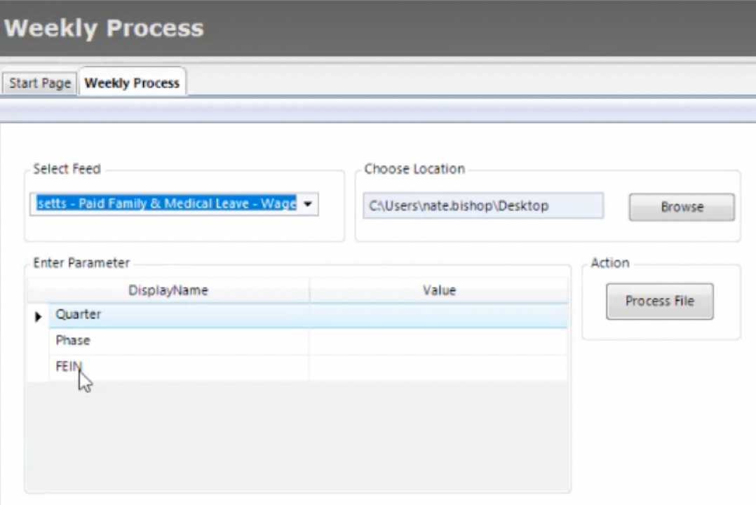 Weekly Process – Avionte Classic