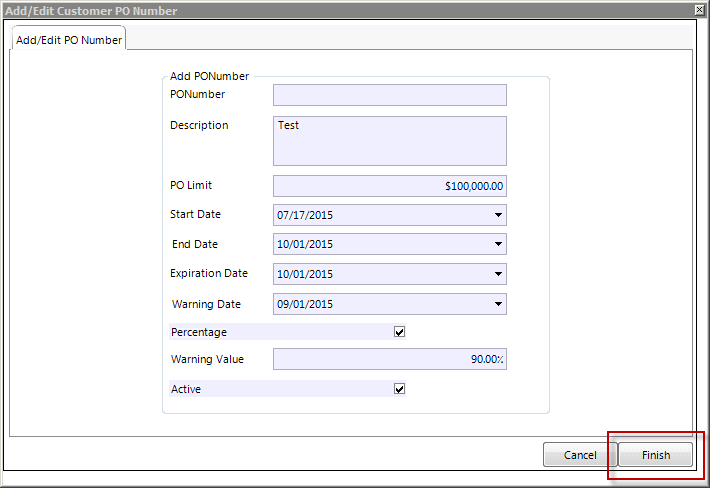"PO Number" and "PO #" Usage – Avionte Classic