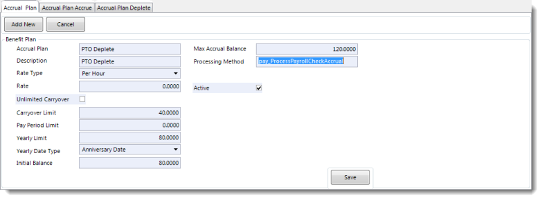 Accruals Setup - Admin Tools – Avionte Classic